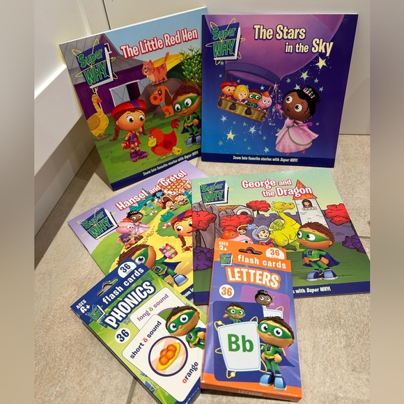 Toys | Super Why Pbs Show Learning Bundle | Poshmark
